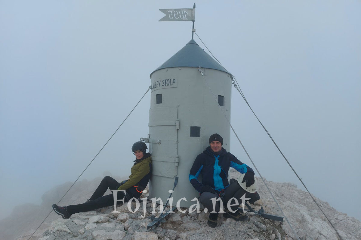 Bračni par iz Fojnice popeo se na Triglav, najviši planinski vrh Julijskih Alpa - Fojnica.net