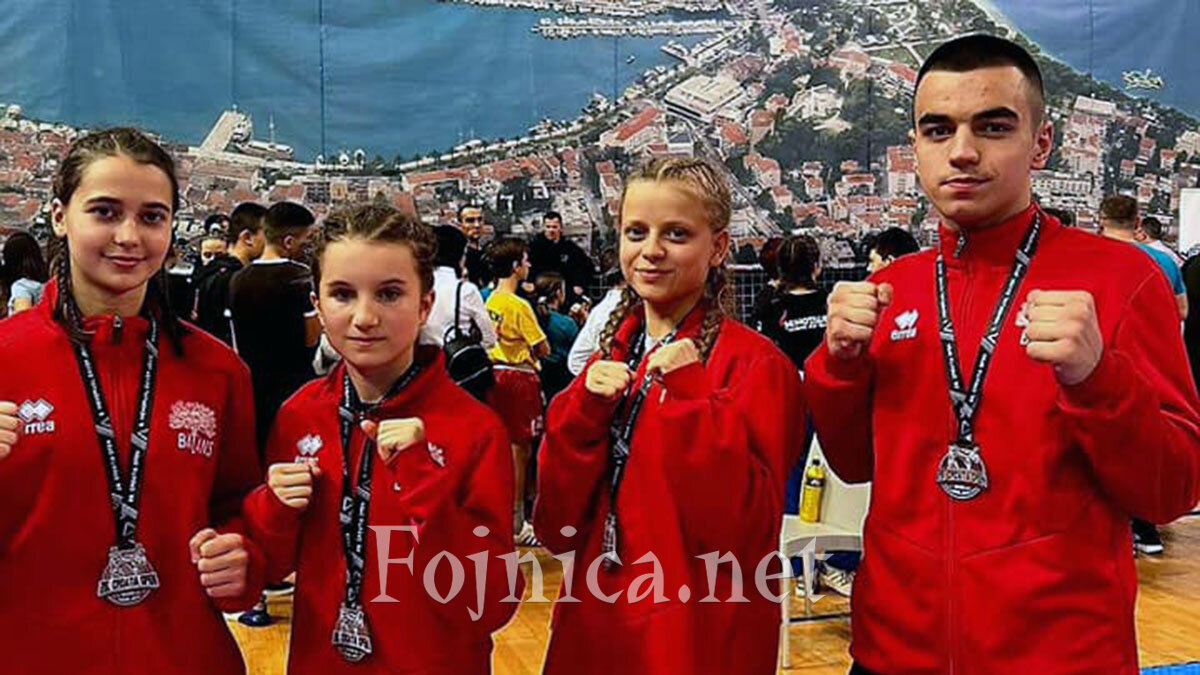 Klub borilačkih vještina "Fojnica" se okitio medaljama u Hrvatskoj na ...