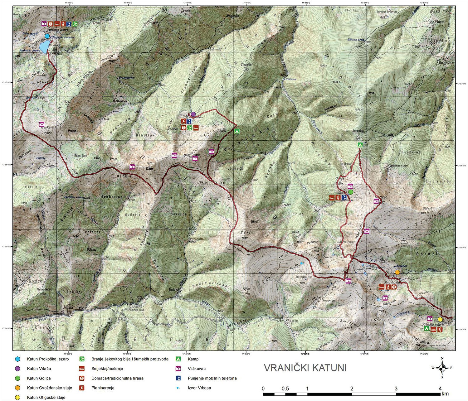 Ljepote Fojnice / Katunska naselja na planini Vranici - Fojnica.net